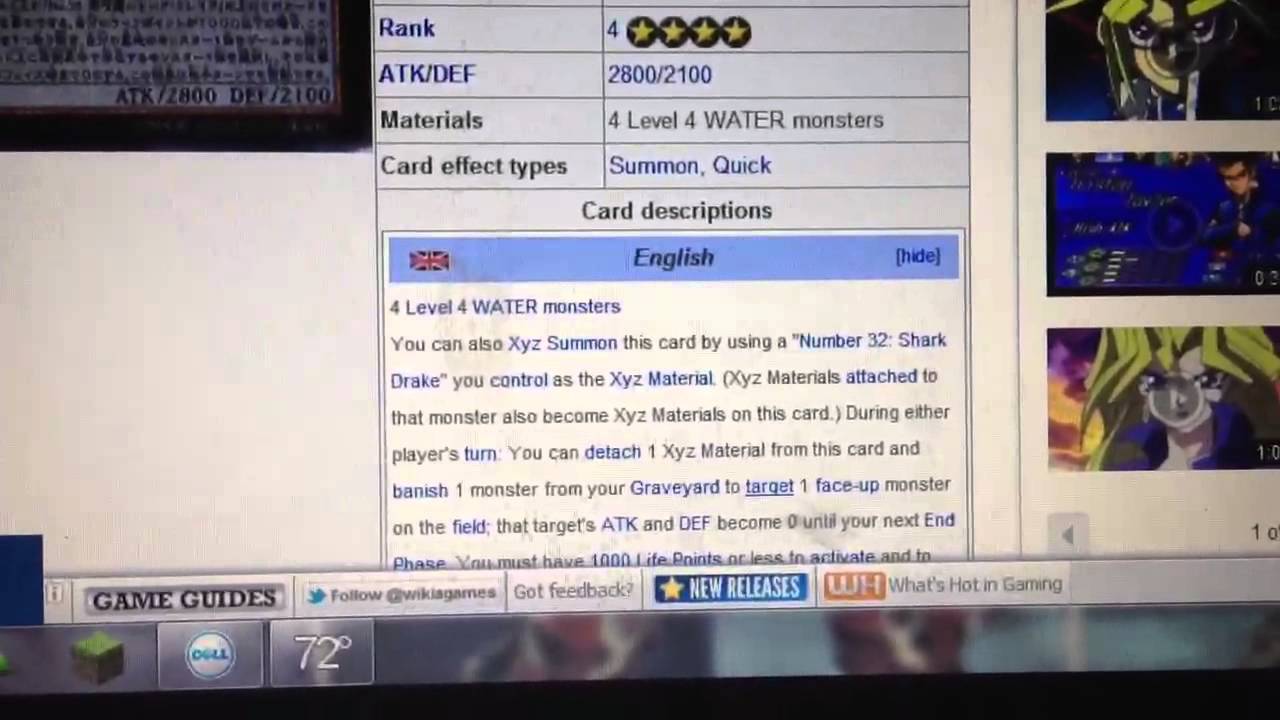 Yugioh Number C32: Shark Drake Vice - YouTube