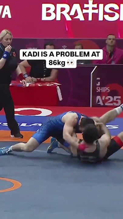 Kadi defeated Olympic bronze medalist Naifonov to make the European championship finals at 86kg ...