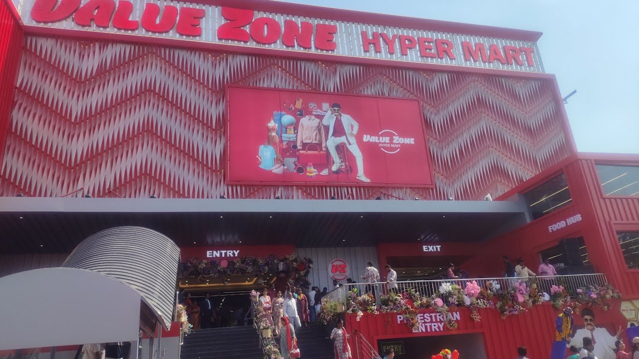 value zone hypermart || nacharam || mee Jyothi Akka #entertainment #nbk ...