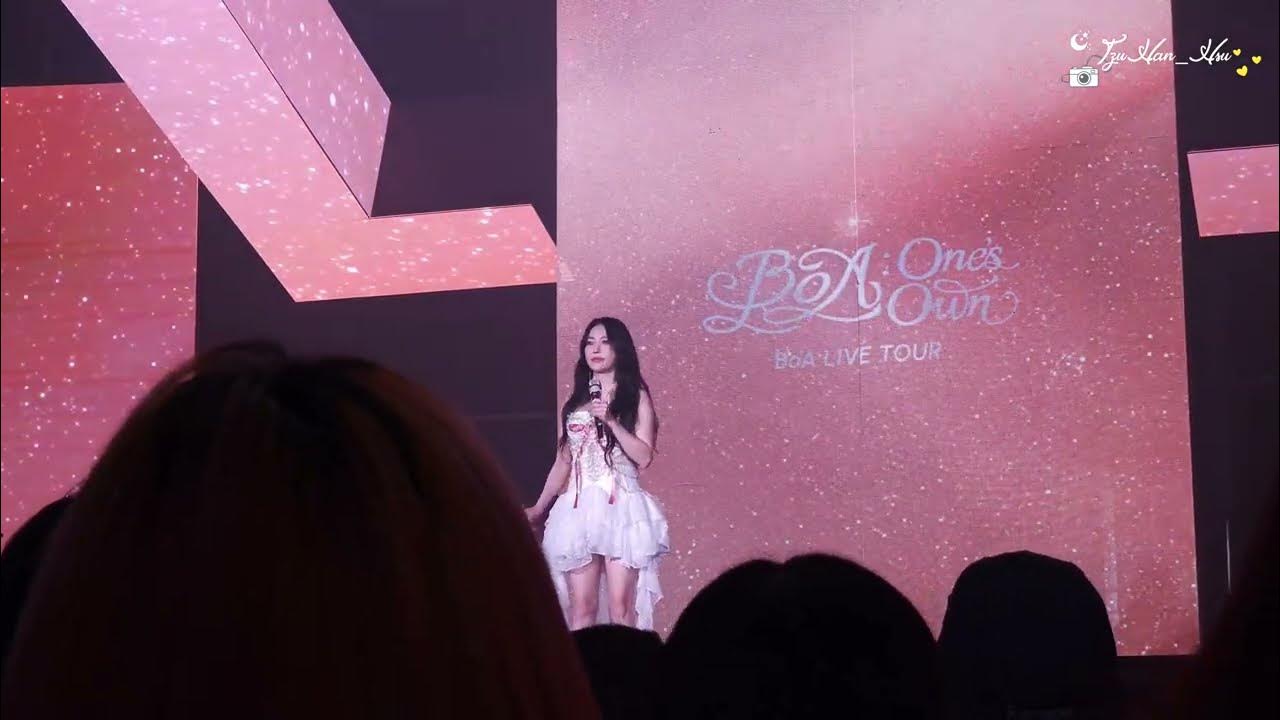 BoA 寶兒 - 05 Talking-01｜BoA LIVE TOUR – BoA : One’s Own in TAIPEI (241123) - YouTube