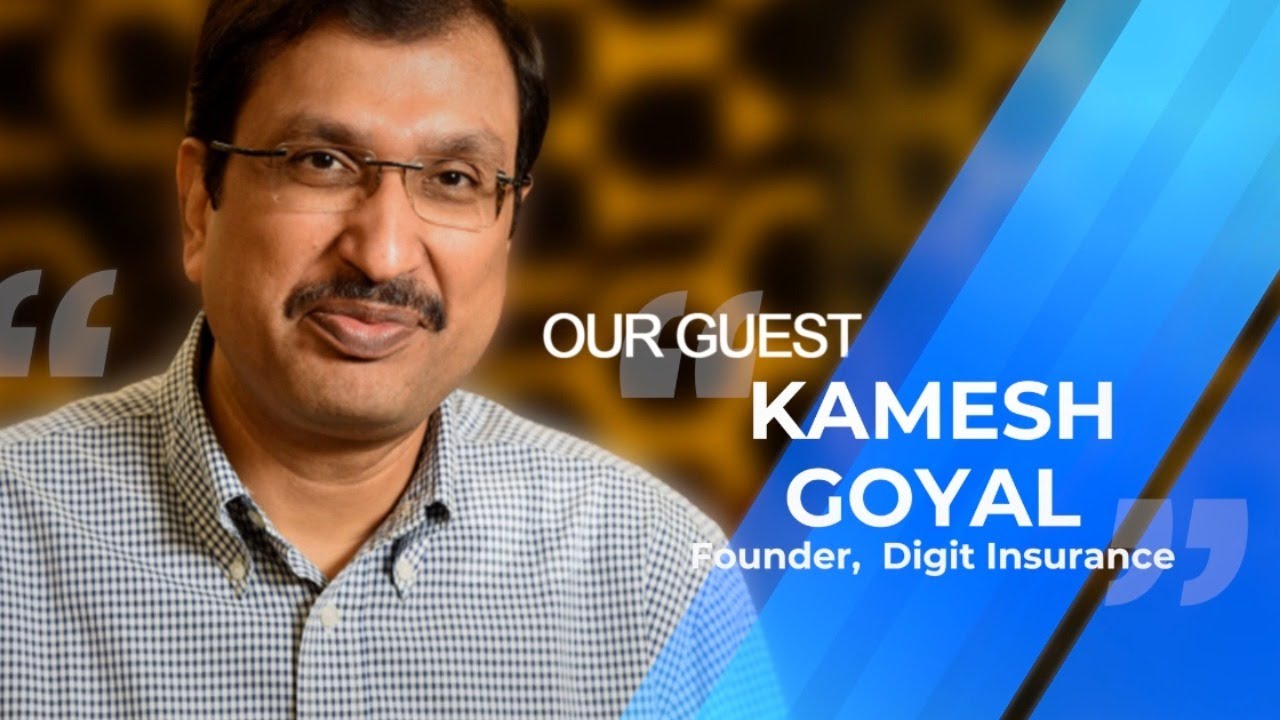 Insurance and Finance LIVE with Kamesh Goyal of GoDigit India - YouTube
