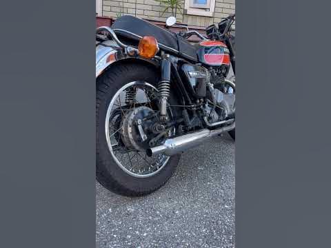 kawasaki W1SA(1971) - YouTube