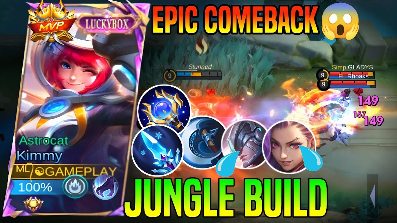Comeback Is Real!! Kimmy Best Build 2025 Jungle - Build Top Global ...