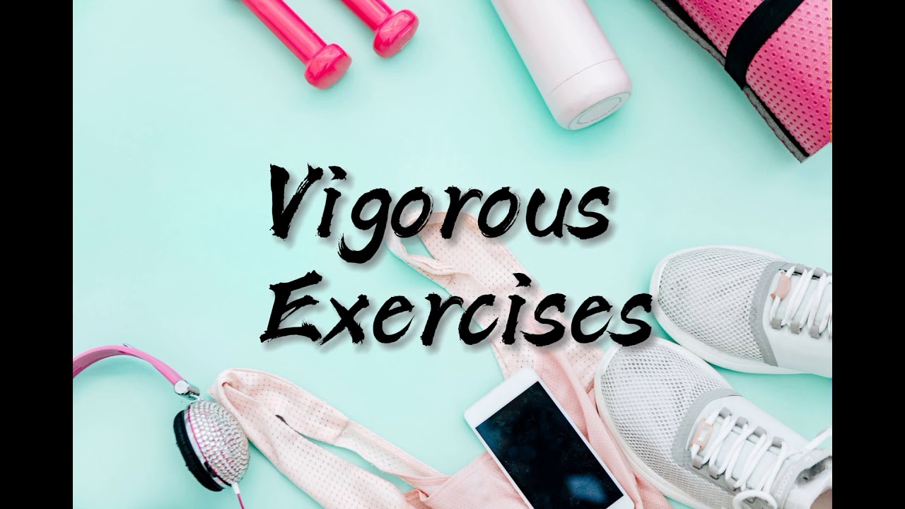 Aerobic Exercises(Moderate to Vigorous) - YouTube