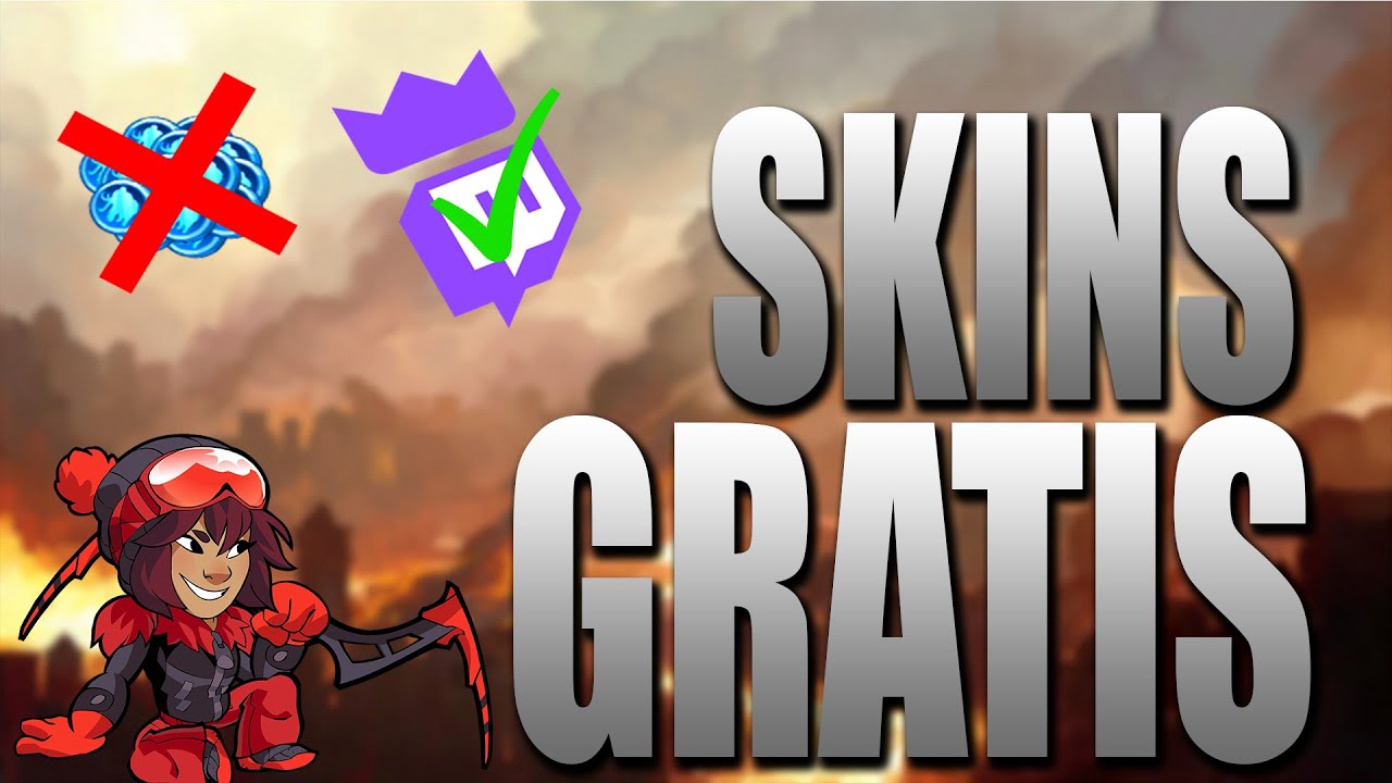 COMO TENER SKINS GRATIS EN BRAWLHALLA - YouTube