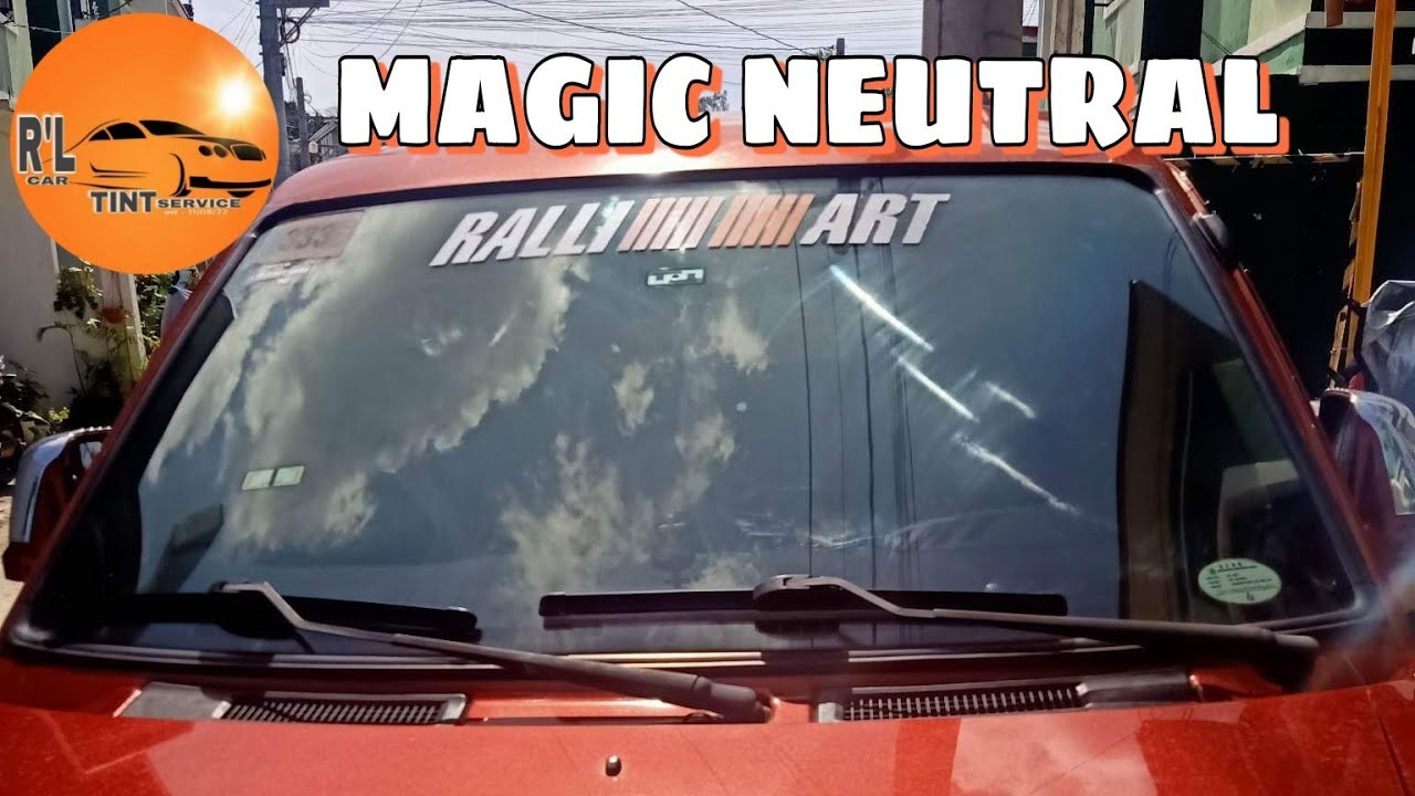 Mitsubishi Adventure Magic Neutral Tint and Magic Black | R'L Car Tint ...