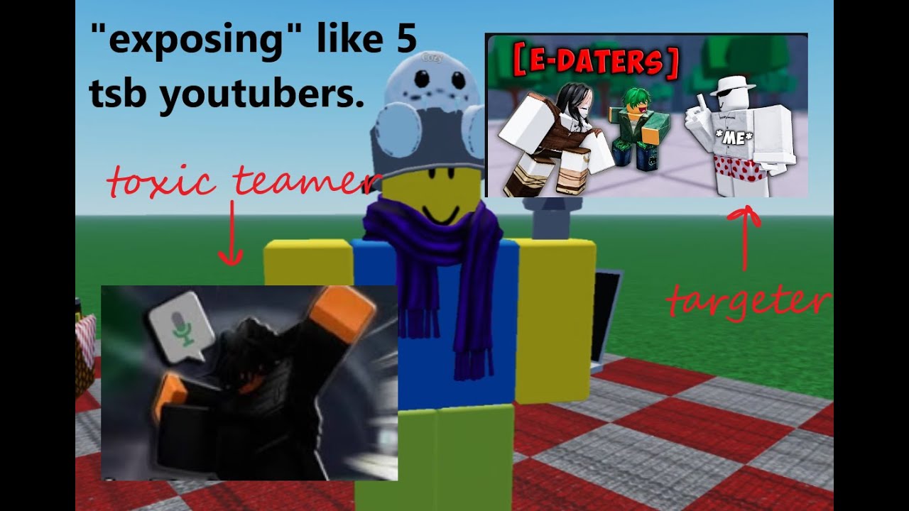 "exposing" a few of tsb youtubers!!! - YouTube