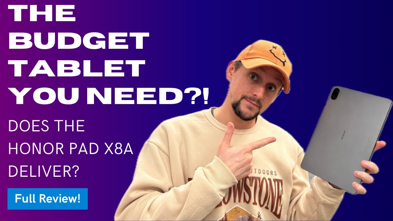 Honor Pad X8a Review: The Perfect Affordable Tablet in 2025? - YouTube