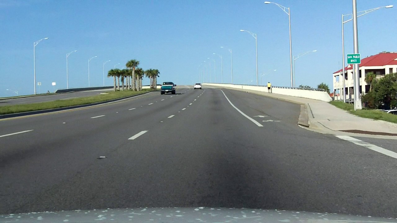 Beach Boulevard (US 90 from FL A1A to I-295) westbound (Part 1/2) - YouTube