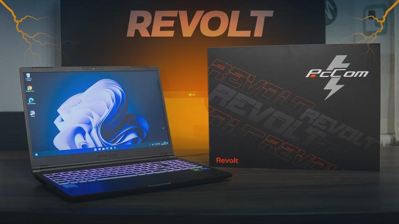 This Laptop Is Lightning Fast! PcCom REVOLT by PcComponentes - YouTube