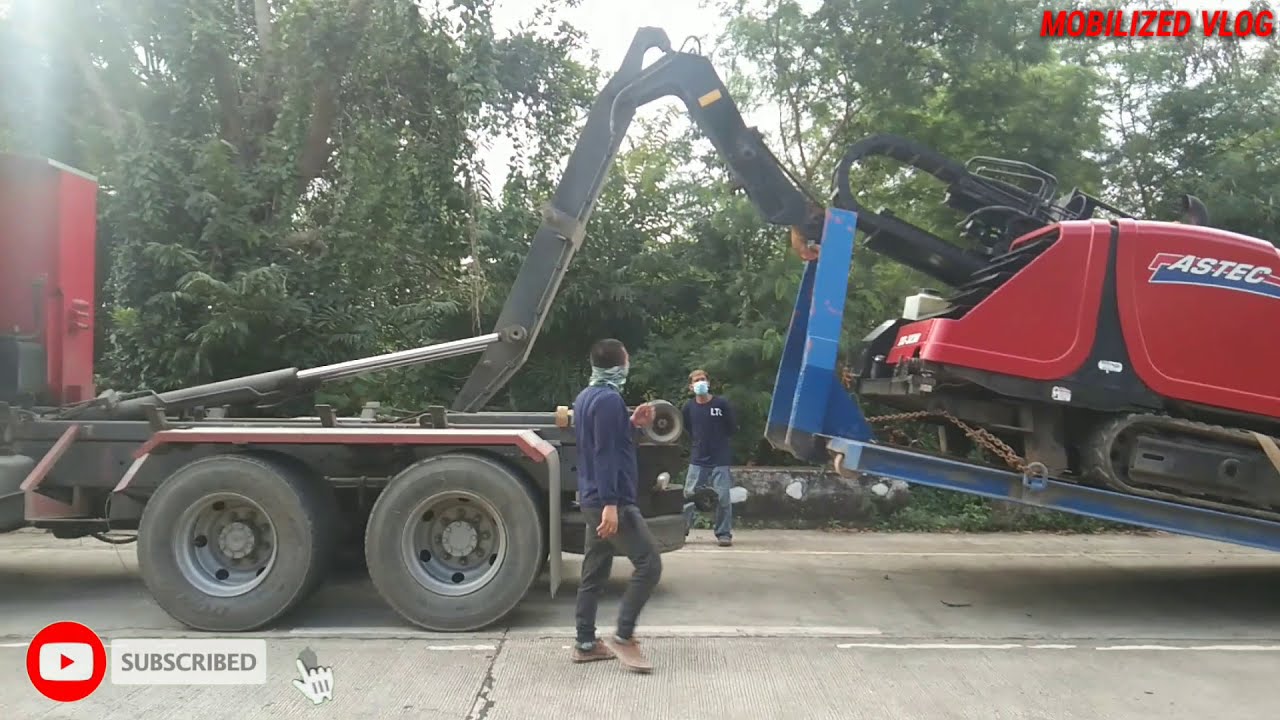 2021 ASTEC HDD MACHINE C7-3238 | LOADING | UNLOADING TRUCK DRIVER ...