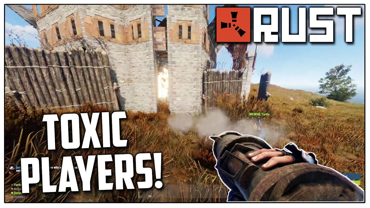 Toxic Kids and Raiding - Rust Pvp - YouTube