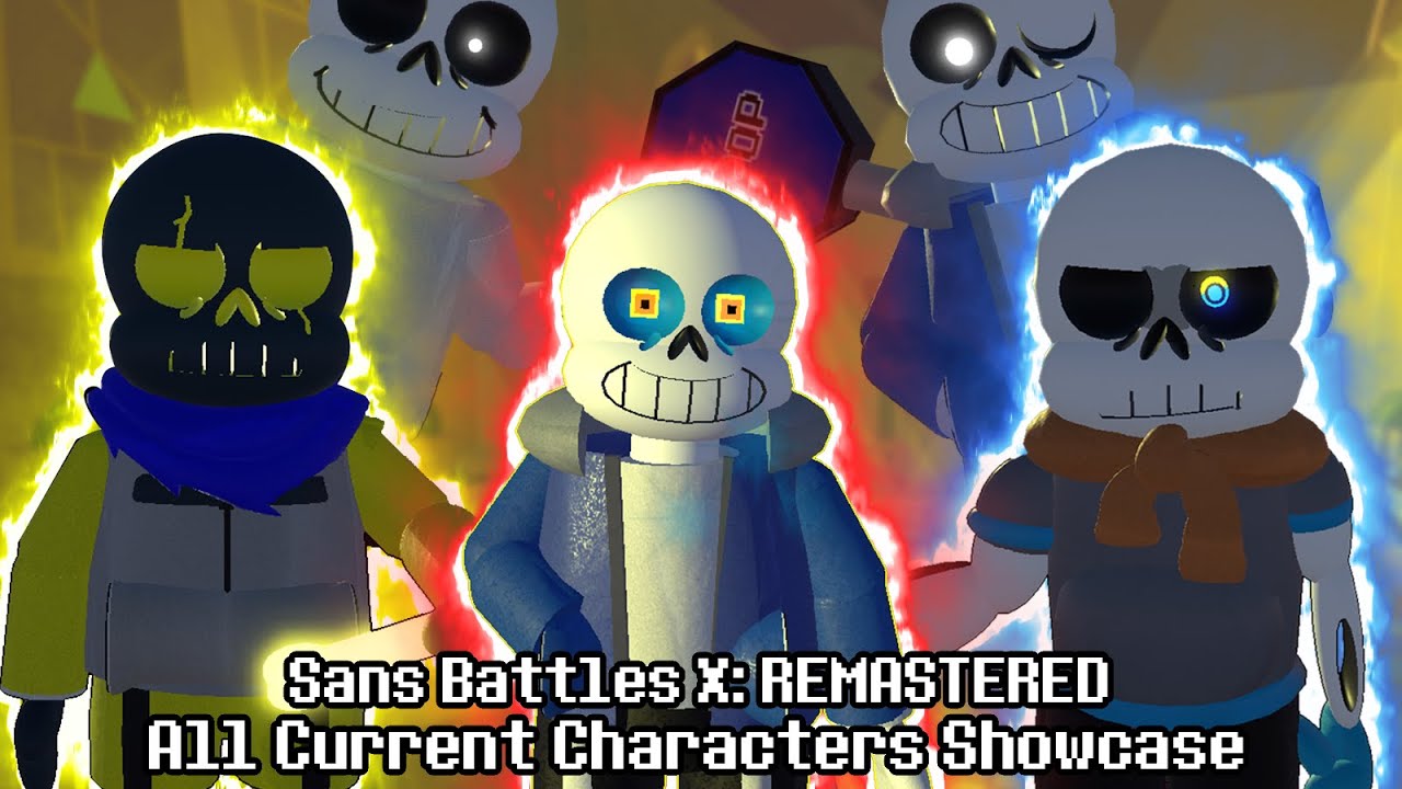 THIS GAME GOT HUGE REVAMP!!! Sans Battles X: REMASTERED All Current ...