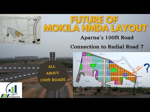 Mokila HMDA Layout 100ft Road Connecting to Radial Road 7 | Golden ...