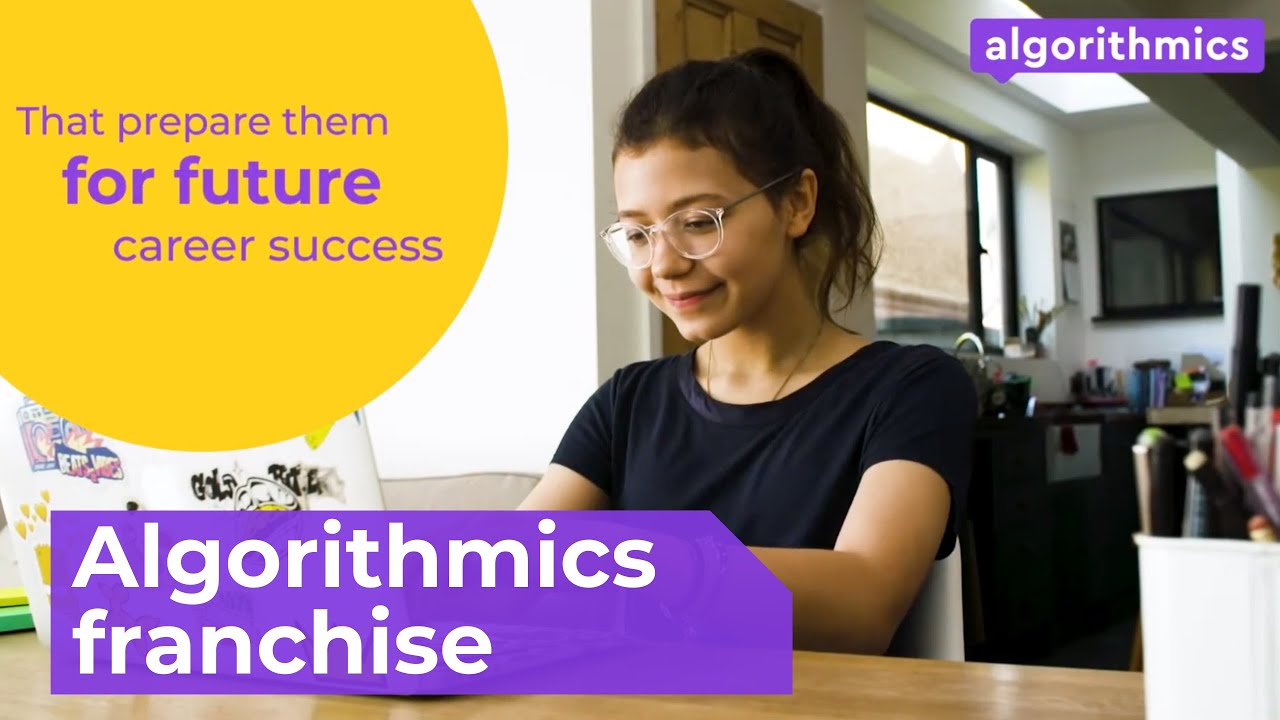 Start your business online. After-school classes for children with the Algorithmics franchise ...