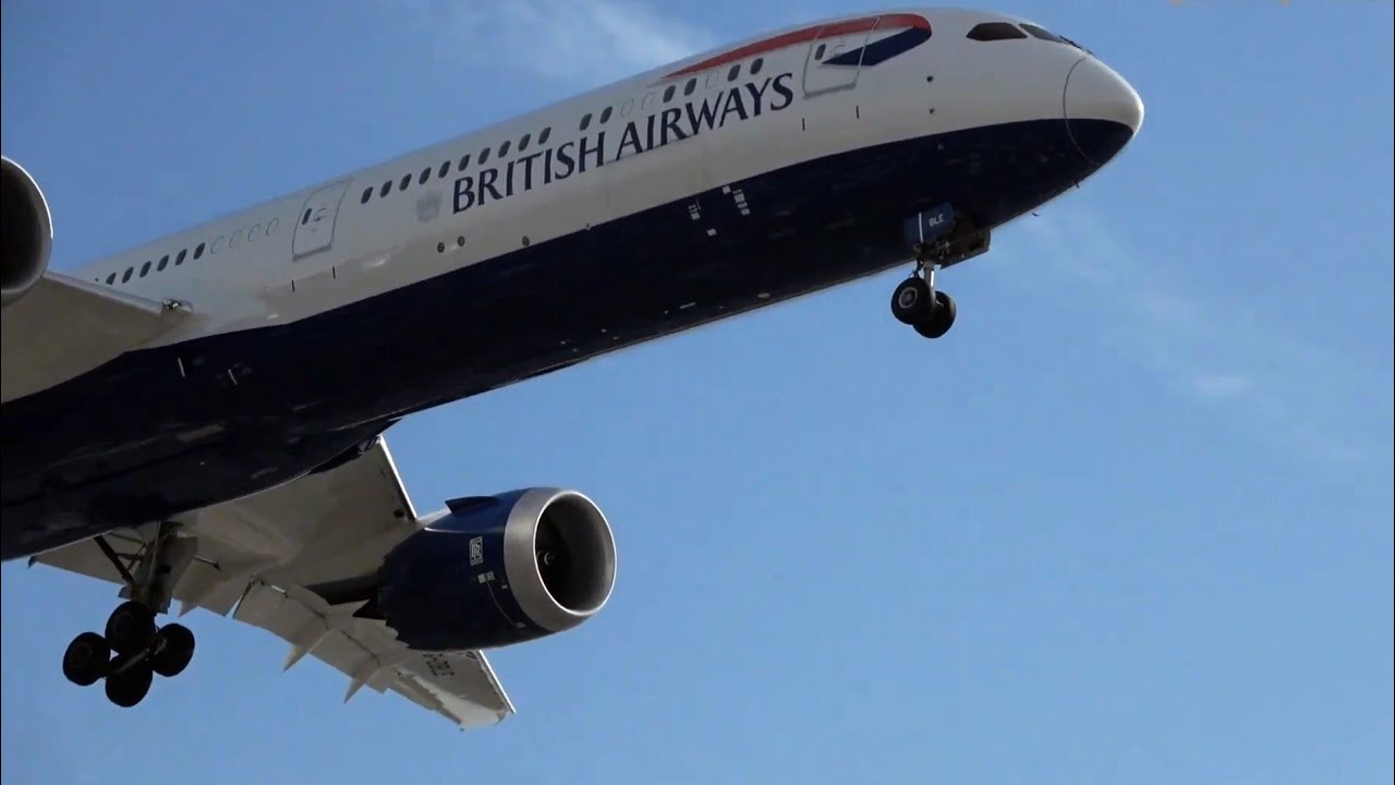 BIG PLANES landing at HEATHROW AIRPORT | Plane Spotting at London ...