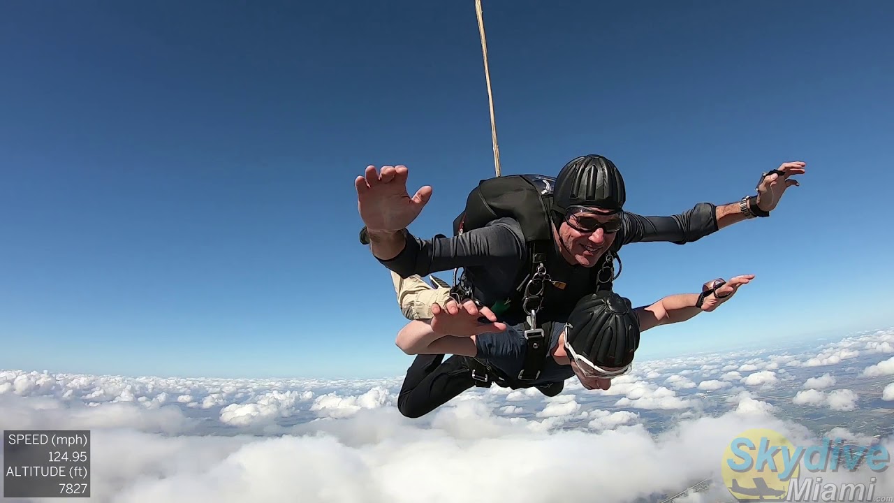 Jesus' wonderful skydive at Skydive Miami (01-25-2020) - YouTube
