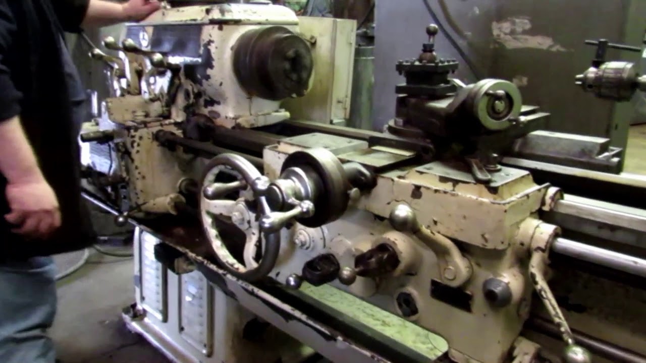 14x30 Monarch 12 CK Lathe - YouTube