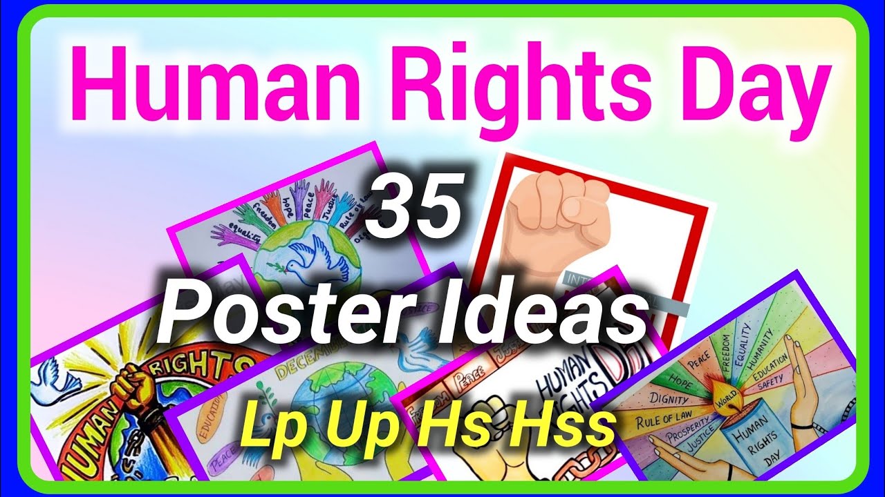 Human Rights Day Poster Making Ideas Human Rights Drawing Ideas