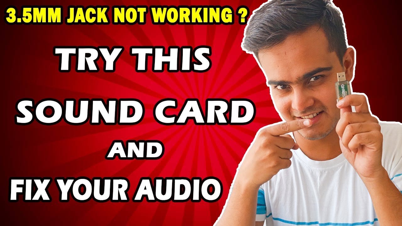 Best Budget Cheap Sound card For Laptop & PC Hindi 2022 | 100 Rs Sound ...