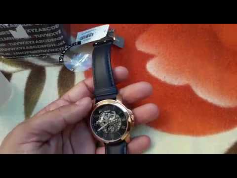 Relógio Fossil Me3054 - YouTube