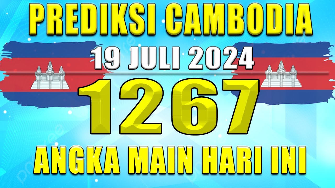 ANGKA JITU CAMBODIA HARI INI 19 JULI 2024 | RUMUS CAMBODIA | PAITO ...
