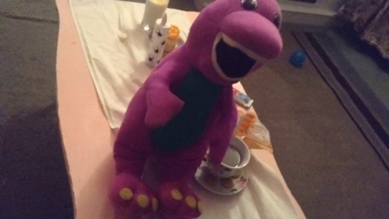 Playskool Barney Time Lapse. - YouTube
