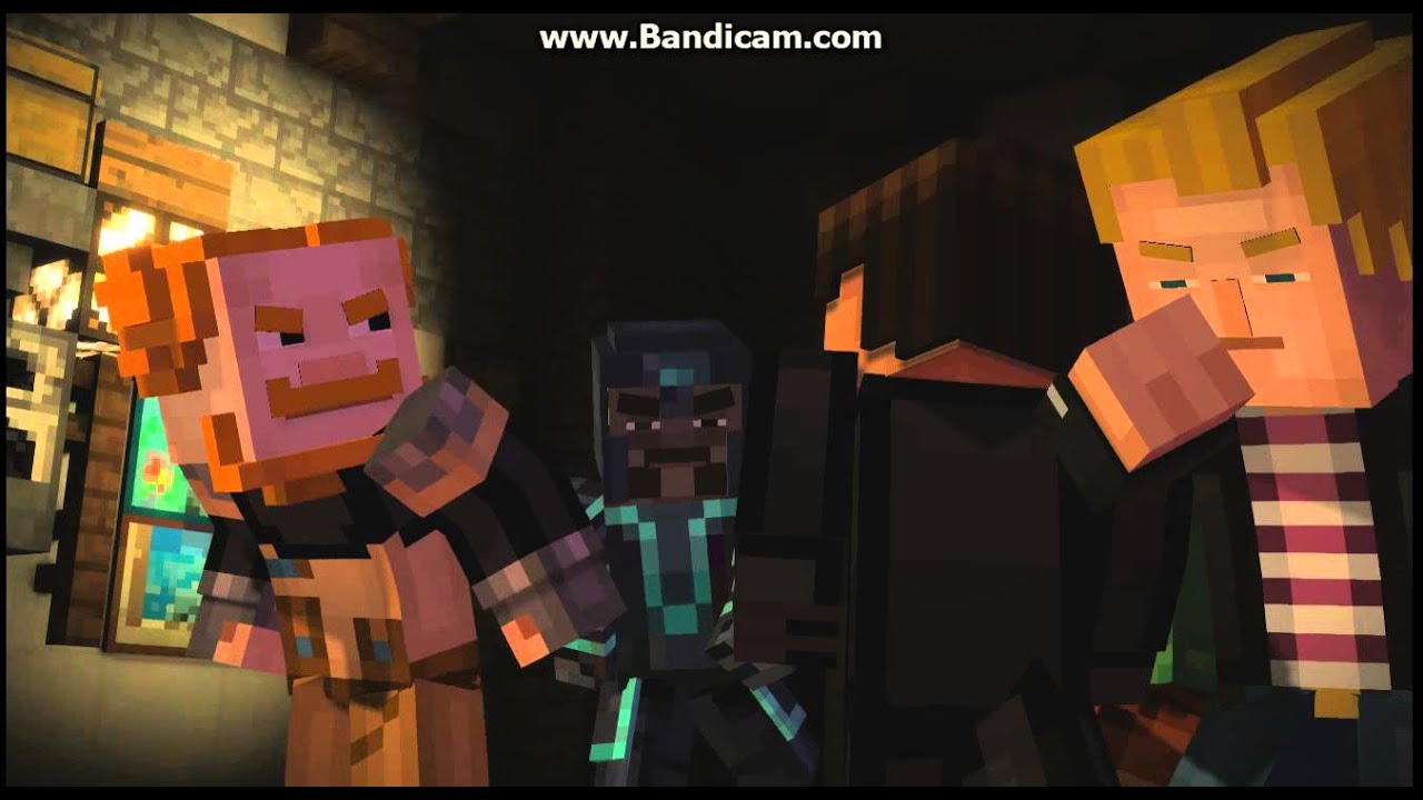 Minecraft story mode episode 3 [part 6] meeting with soren - YouTube