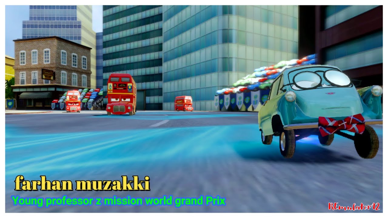 Cars 2 The Video Game | Young Professor Z - Mission Mode | World Grand ...