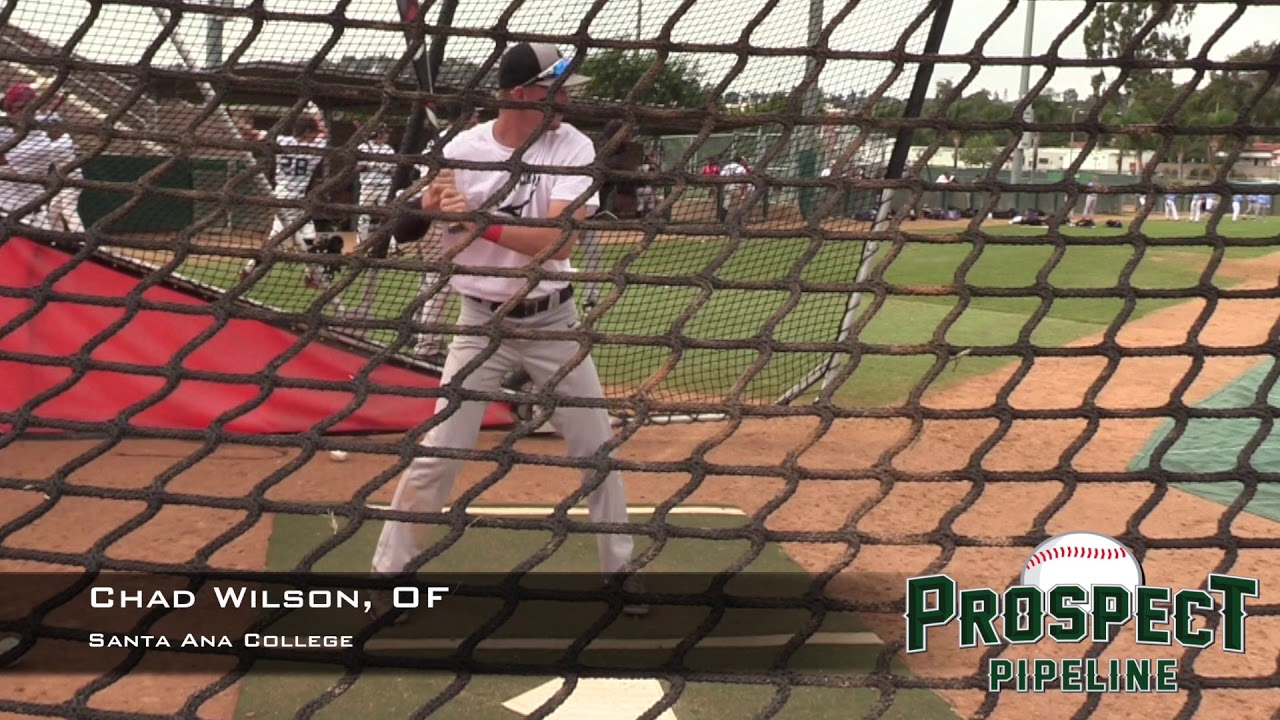 Chad Wilson Prospect Video, OF, Santa Ana College - YouTube