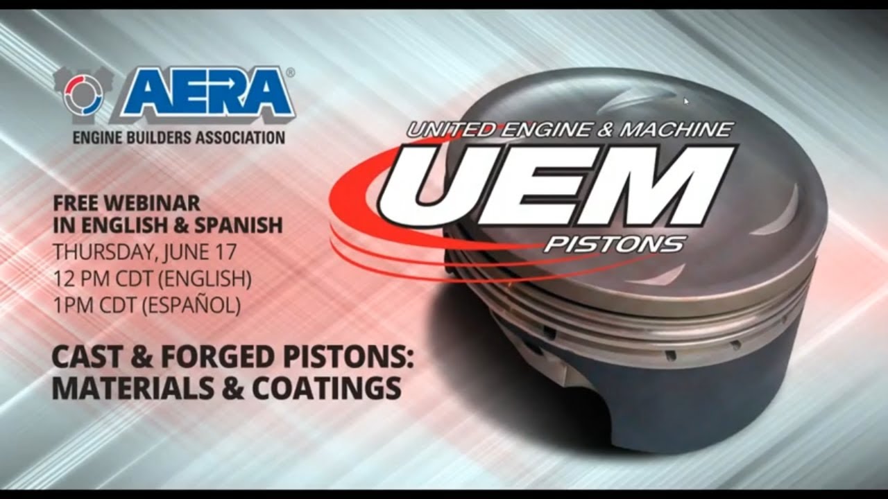 Pistons Cast Forged and Coatings - YouTube