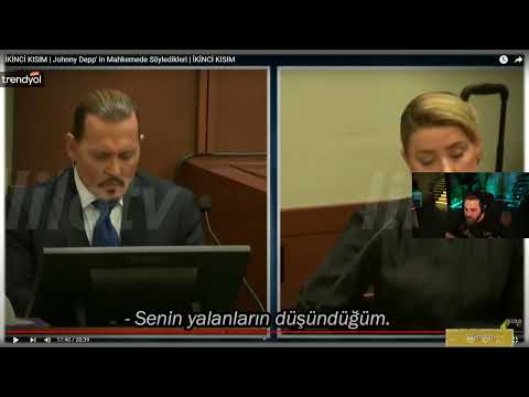 Elraenn - Johnny Depp ve Amber Heard Davasını yorumluyor. #Elraenn #Twitch