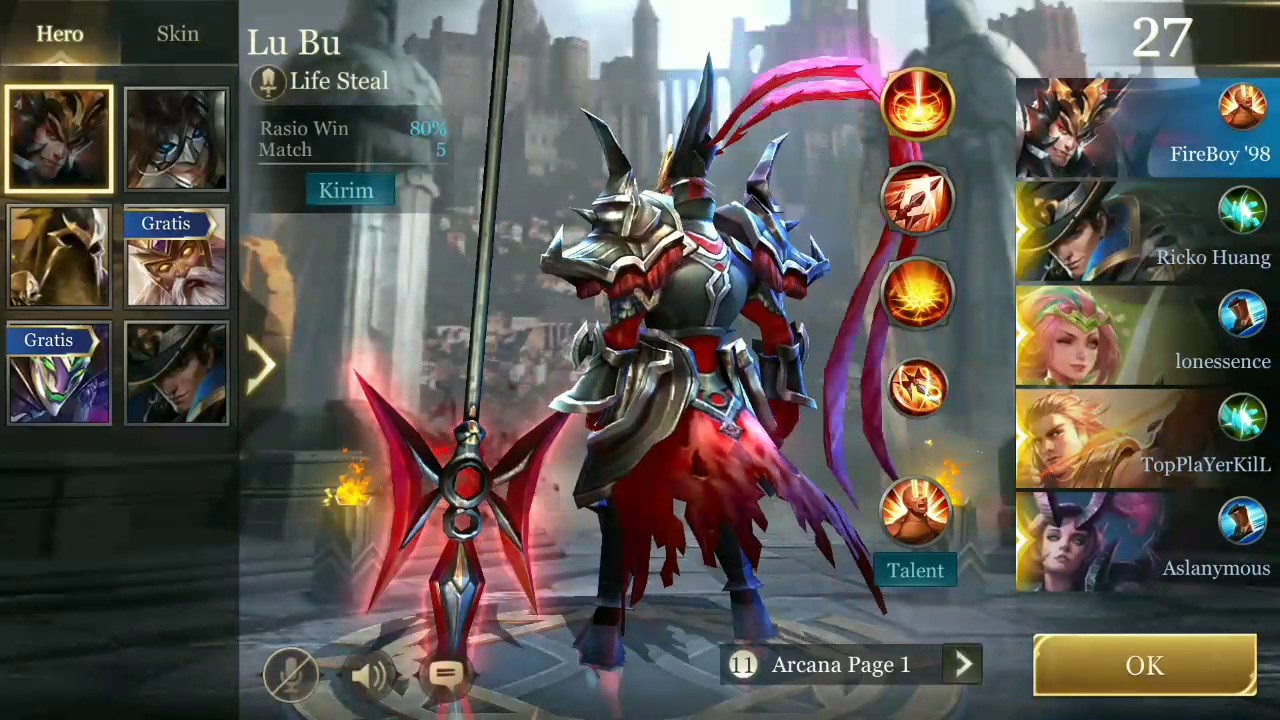 Mobile Arena : Lubu Gameplay (Nyobain Game Moba Baru dari Garena) - YouTube