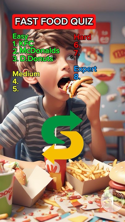 Do you eat too much fast food? #quiz #trivia - YouTube