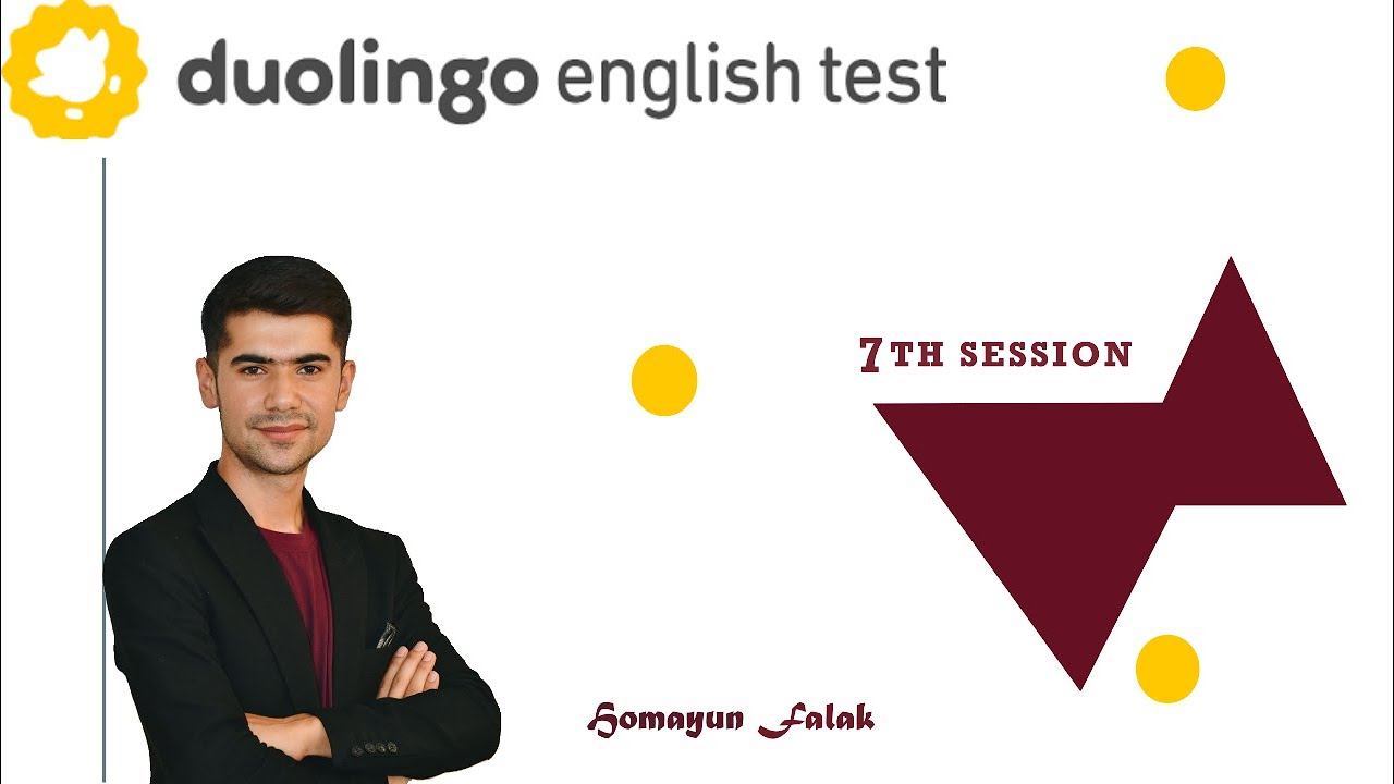Duolingo English Test (DET) Preparation Class, Seventh Session (7 ...
