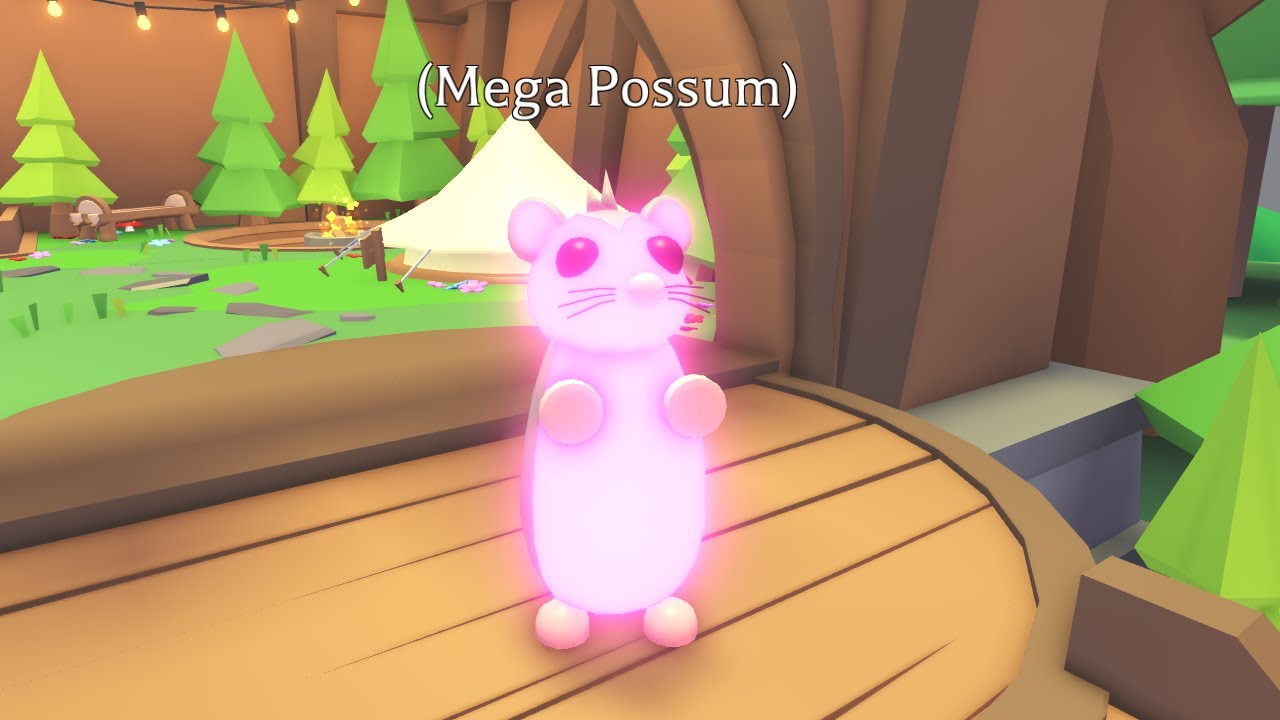 MEGA POSSUM (Uncommon) - Fly Ride & Tricks Adopt Me - YouTube