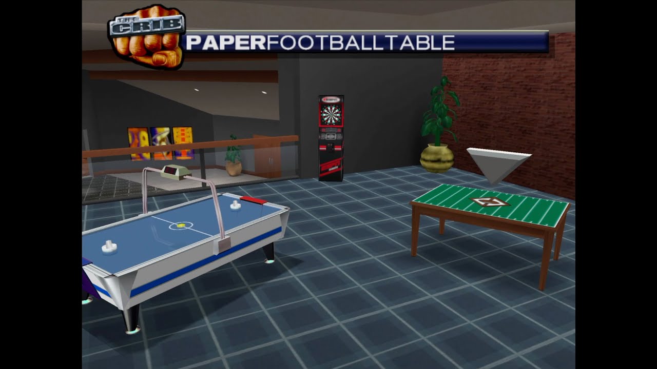 EVERY Mini-Game In THE CRIB!! (ESPN NFL 2K5) (Paper Football, Air ...