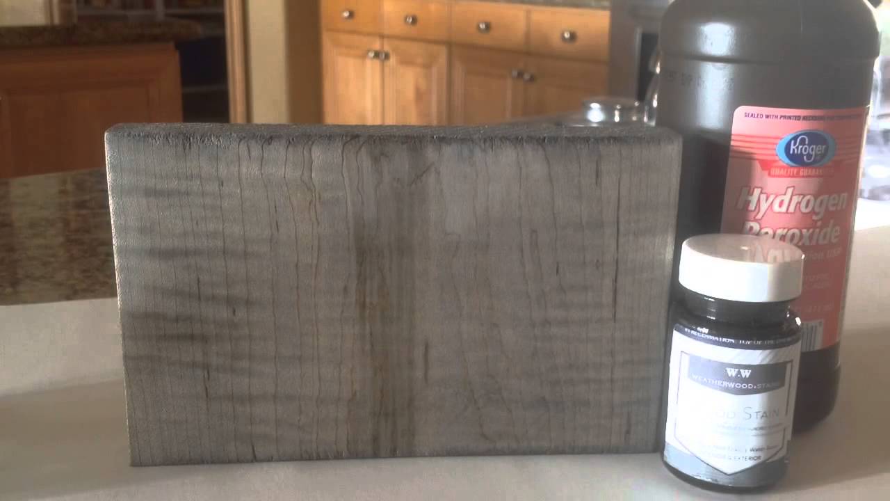 Weatherwood Stains & SOFT Maple FIX - YouTube