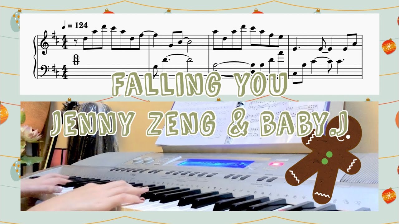 Falling You - 曾可妮 Jenny Zeng & 都智文 Baby.J Piano Cover / Tutorial 点燃我 ...