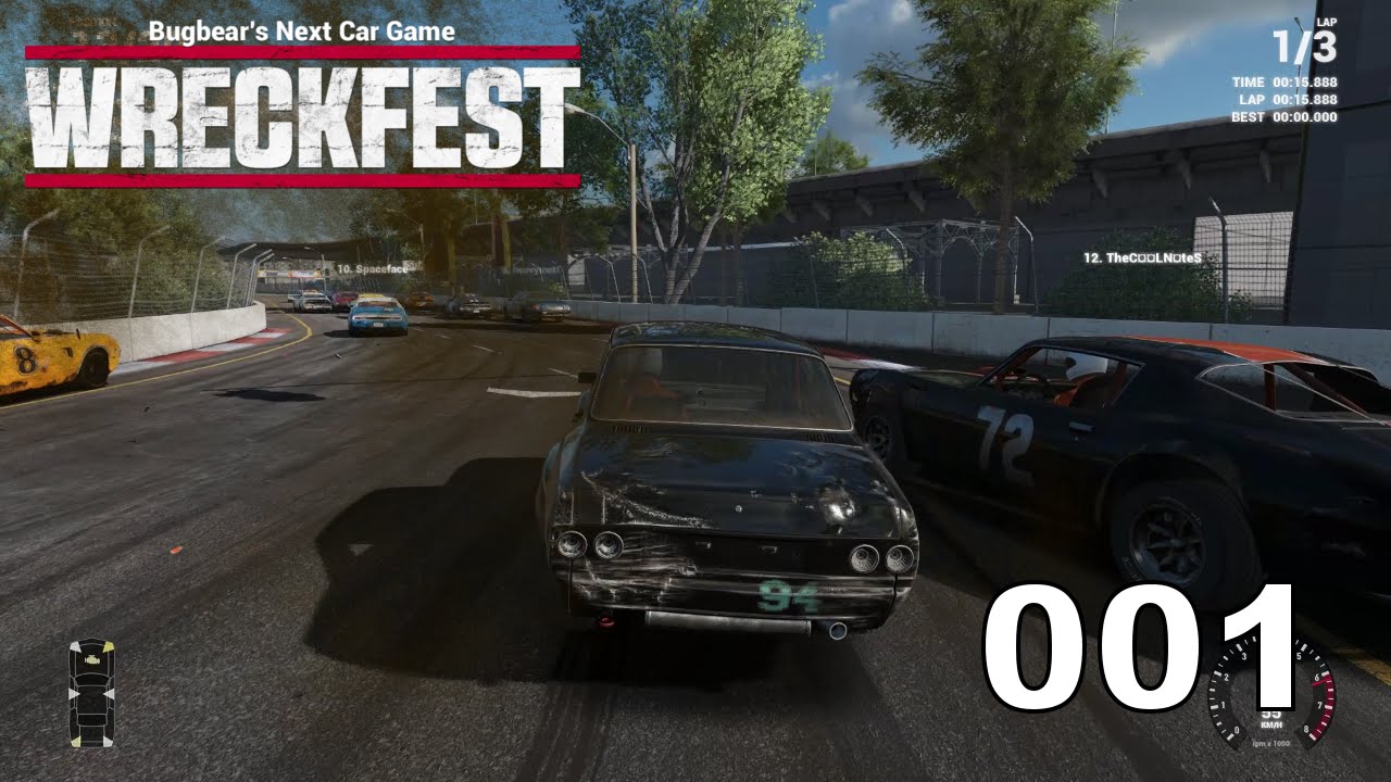 [001] Next Car Game: Wreckfest - Banger Race - YouTube