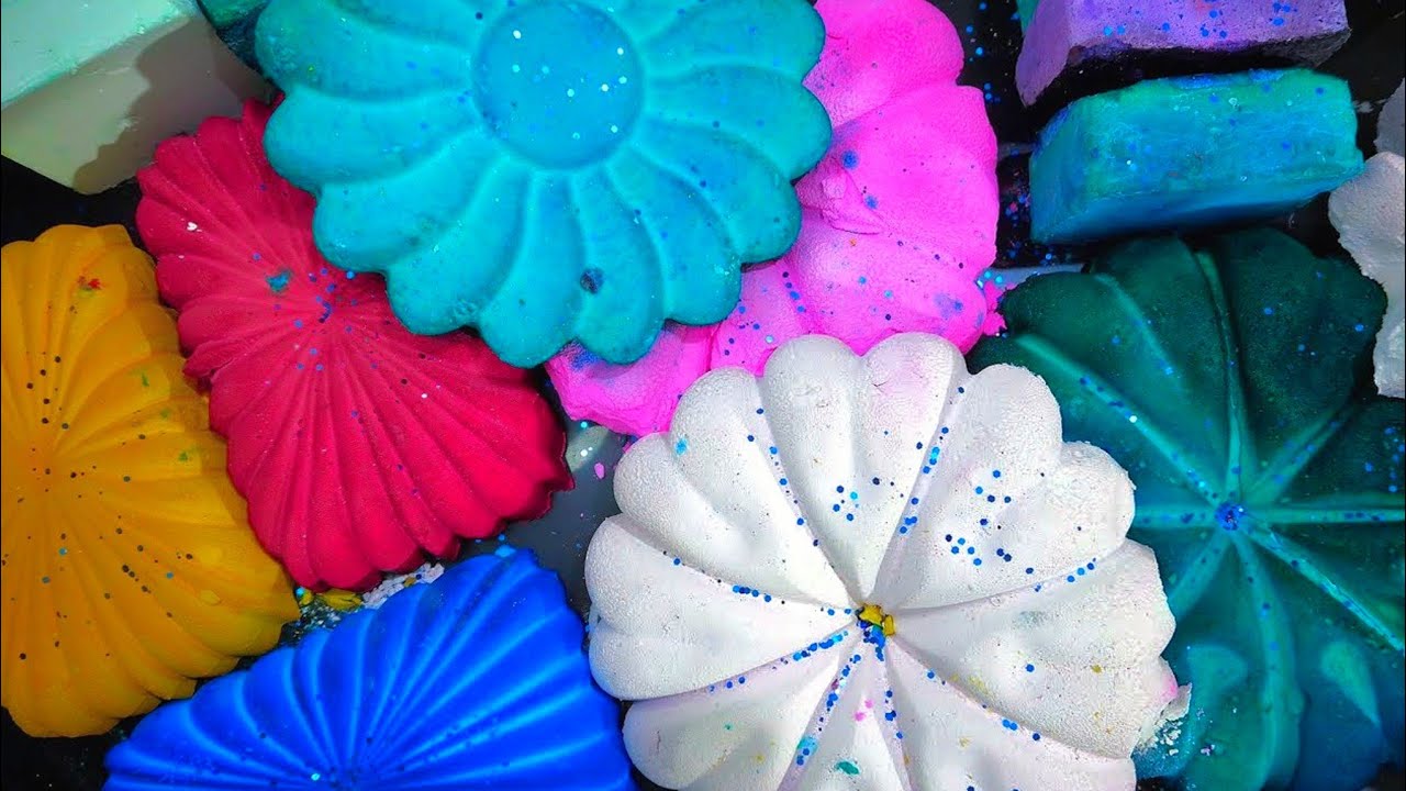 Deep Dyed Soft Melting Gym Chalk Platter • Variety Crush ~ Dusty ...