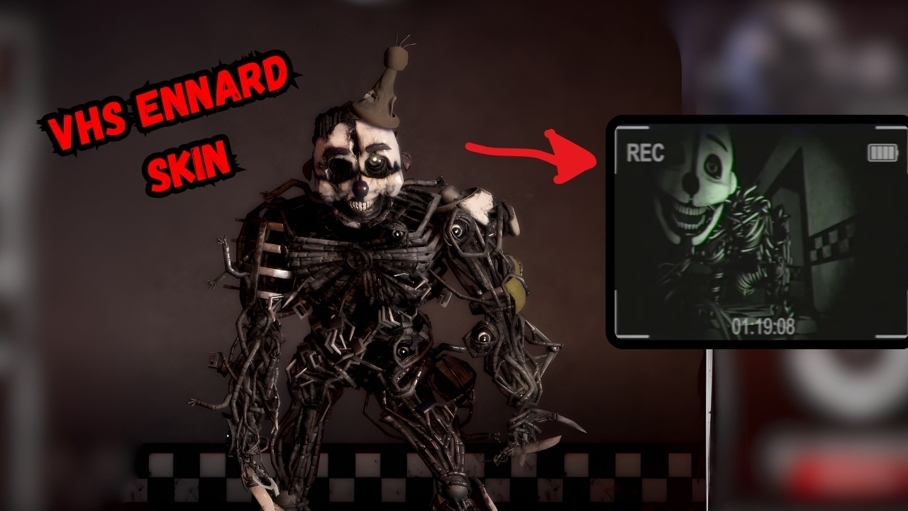 VHS Ennard (Anomaly) - Ennard Skin - Bite By Night Update - YouTube