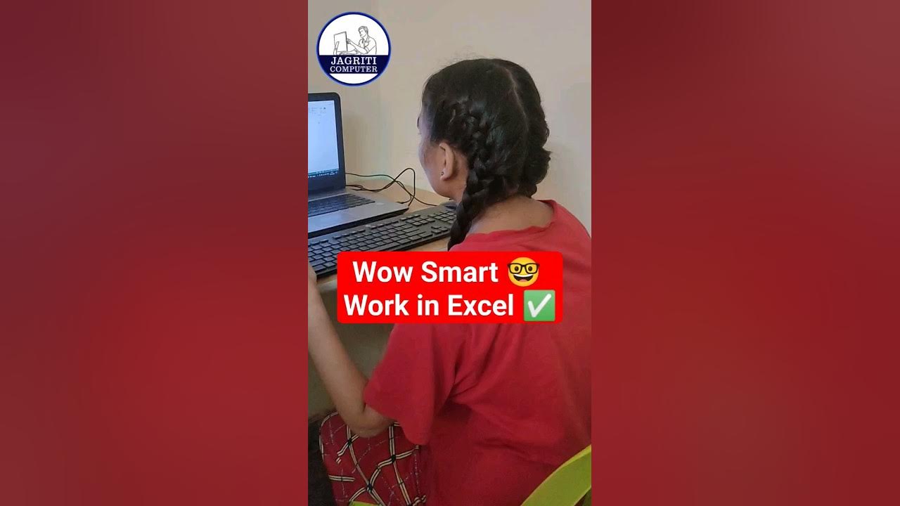 🤓🔥Smart Work in Excel | excel tips and tricks | #excel #shortfeed #computer #shorts - YouTube
