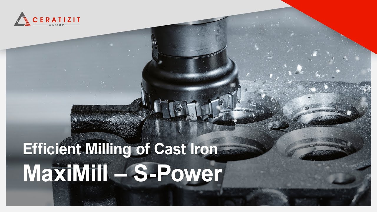 MaxiMill – S-Power – The New Standard in Cast Iron Milling - YouTube