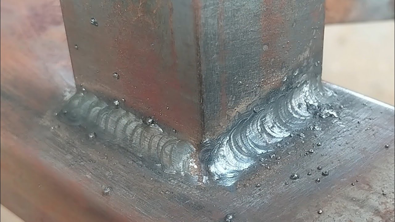 techniques for welding thin iron for beginners - YouTube