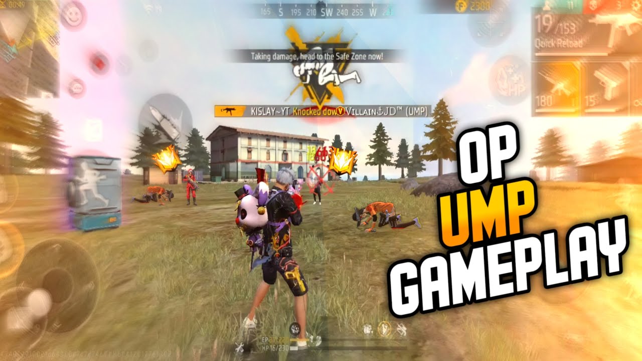 UMP King 👑 Op Gameplay In BR Rank🤯 para SAMSUNG A3,A5,A6,A7,J2,J5,J7,S5 ...