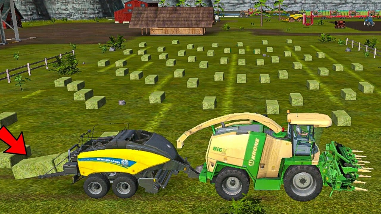 Making straws with Harvesters in fs16 | Farming Simulator 16 gameplay ...