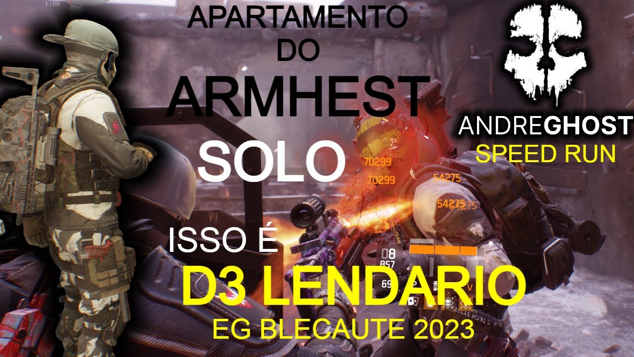 THE DIVISION SPEED RUN de D3 LENDARIO EG BLECAUTE 2023 - YouTube