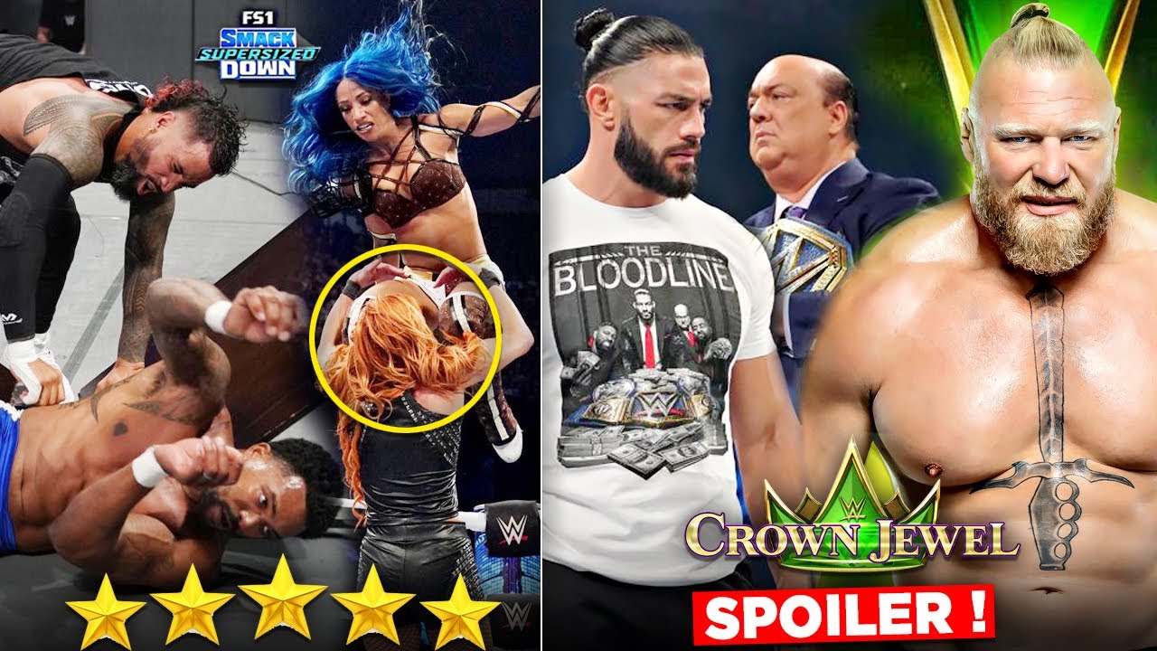 SHOCKING ! ENDING of ROMAN VS Brock REVEALED 2021, WWE SUPERSIZED 🔥 ...