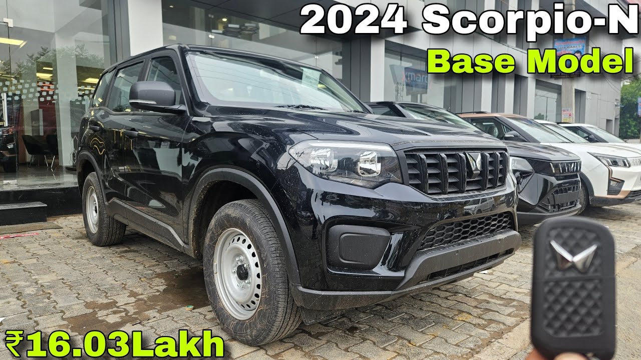 Scorpio n base model 2024 | Price & Features ♥️ | Scorpio n z2 petrol ...